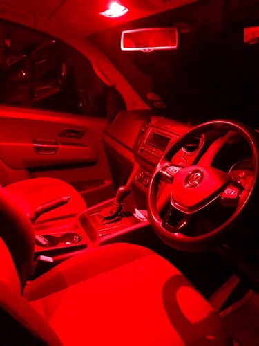 SAP Bright RED LED Interior Light Conversion Package Kit - for VW ...