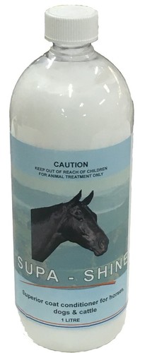 Superior Supa-Gloss Horse Animal Shampoo Conditioner & Supa Shine Spray ...
