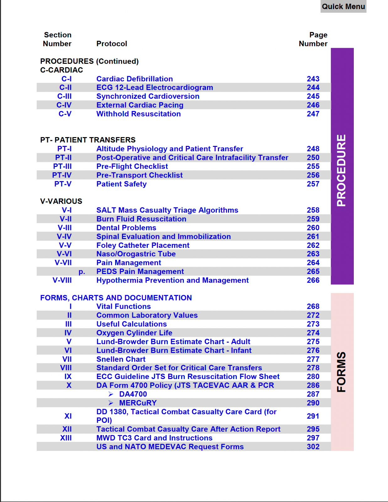 2,561 page 68W 2022 MEDEVAC CRITICAL CARE FLIGHT PARAMEDIC STANDARDS ...