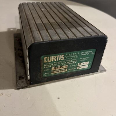 Curtis Motor Controller Golf Cart 1204-412 36-48V 300A 5K-0 Untested As ...