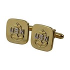 NAVY CUFF LINKS: E7 GOLD CHIEF PETTY OFFICER | eBay