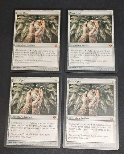 4x Mox Opal x4 Scars of Mirrodin MtG Regular Playset Modern Magic NM Near Mint | eBay