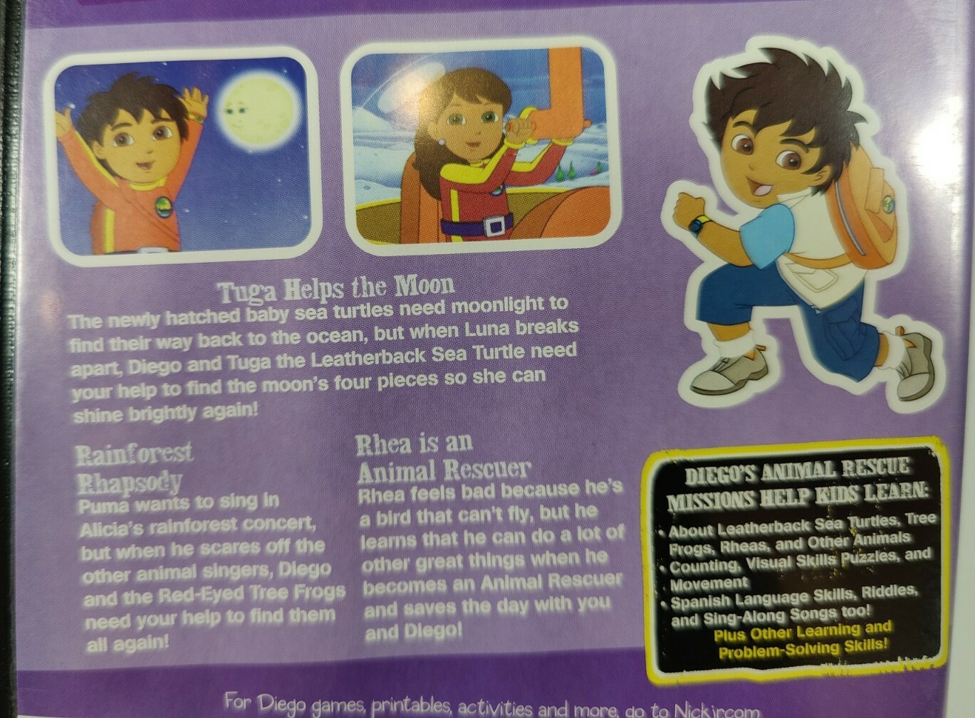 Go Diego Go Rainforest Rhapsody