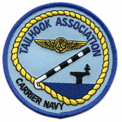 NAVY TAILHOOK ASSOCIATION AIRCREW WINGS ROUND MILITARY EMBROIDERED ...
