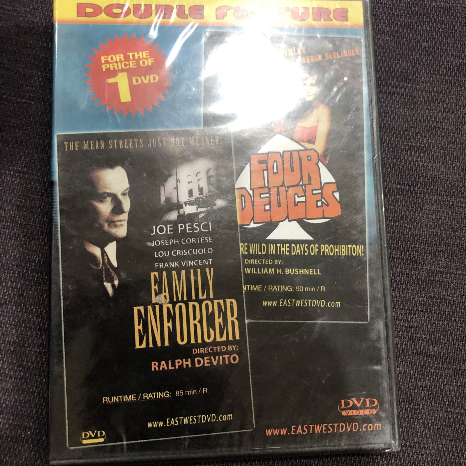 Double Feature: Family Enforcer Four Deuces On DVD 4 Very Good D55 | eBay
