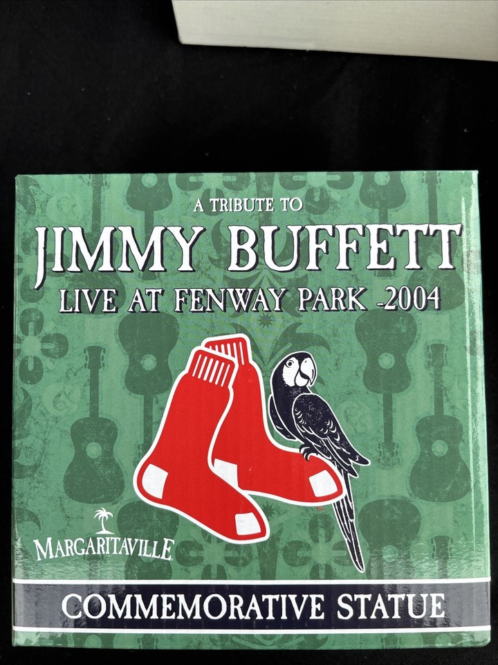 Jimmy Buffett Live At Fenway Park 20th Anniversary Statue SGA Boston ...