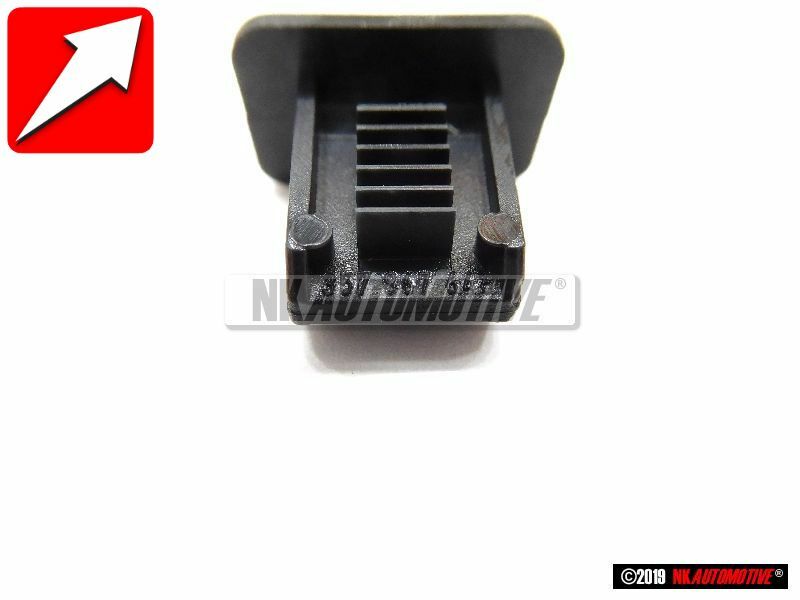 Original VW Clip Satin Black - 357867646 01C | eBay