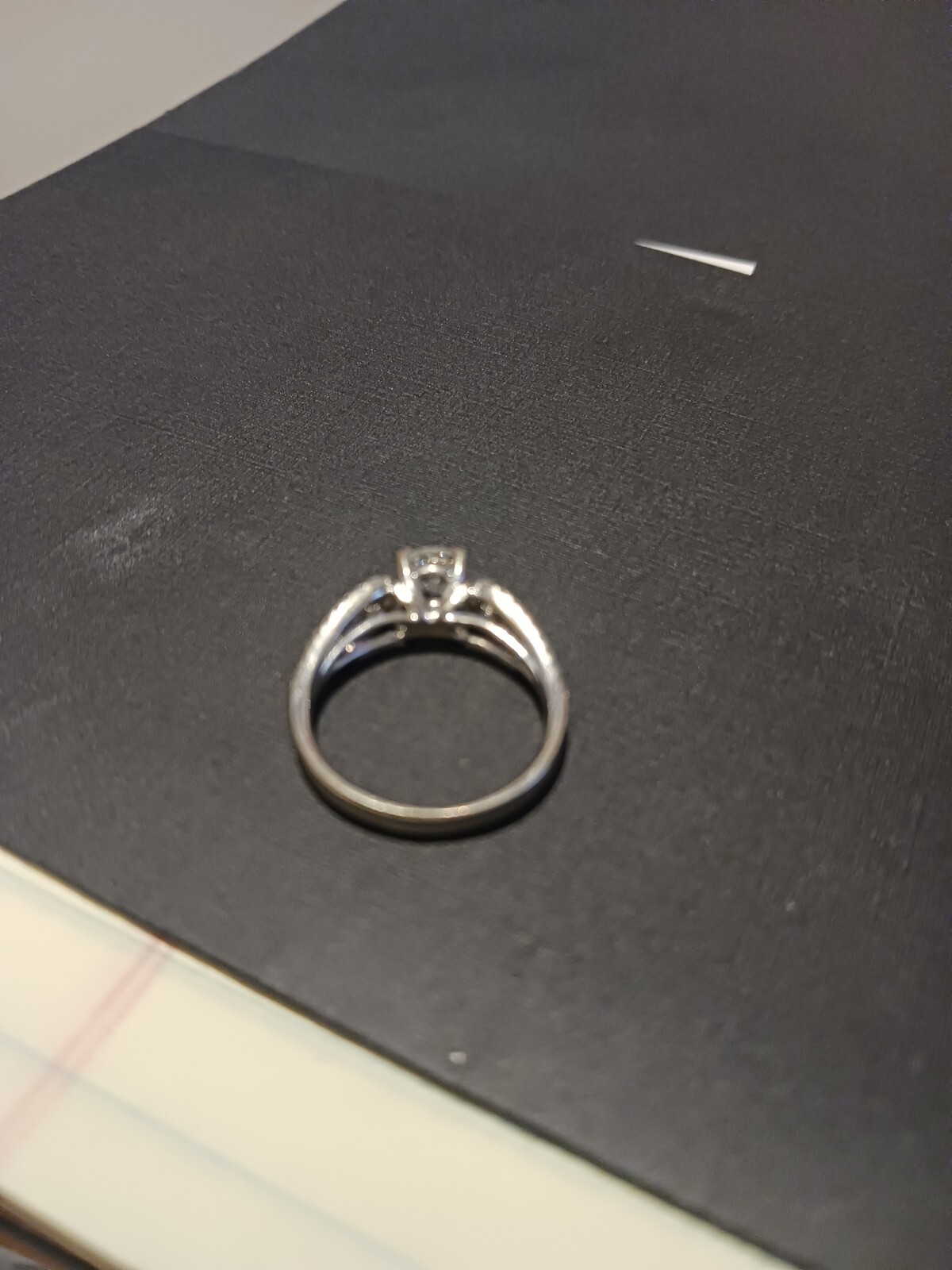 18k white diamond engagement ring | eBay