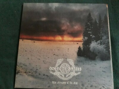 October Falls ‎– The Streams Of The End Cd Black Polycarbonate Digipak ...