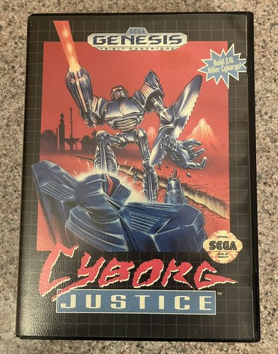 Cyborg Justice (SEGA Genesis, 1993) - Case and Cartridge 10086010244 | eBay
