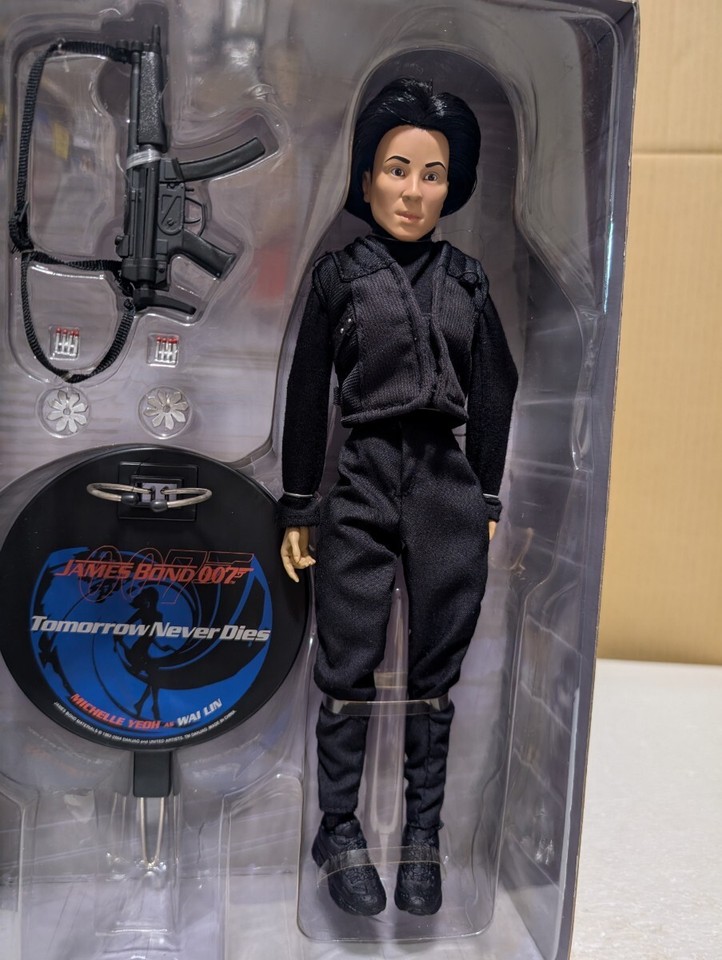 007 Tomorrow Never Dies Wai Lin Sideshow Michelle Yeoh 12" 1/6 Rare ...