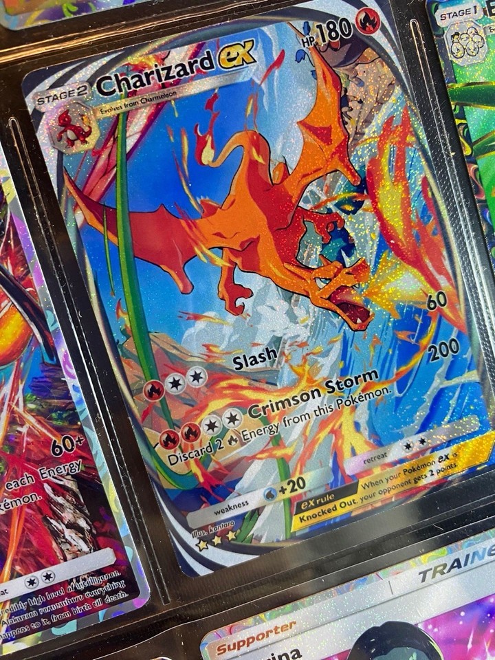 Charizard Ex Immersive Card Pokemon TCG Pocket - Printed Sharp ...