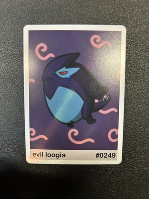 Evil Loogia #0249 Pookiemoot Gen 2 Holo Chase Card! Derp Fan Art ...