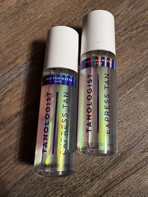 X2 Tanologist Express Tan Sunless Self-Tan Water Dark 6.76oz/200ml Each ...
