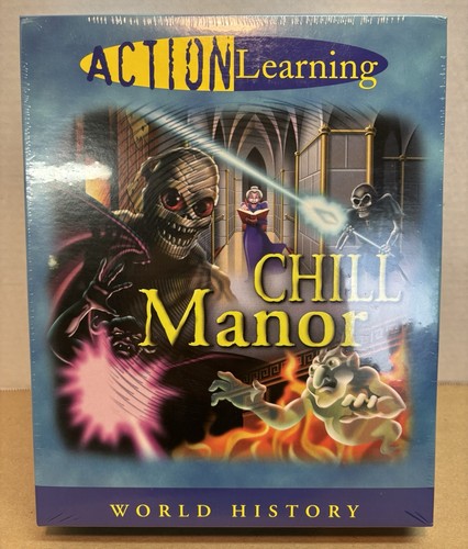 CHILL MANOR for DOS/CD-ROM 1996 SEALED RARE! Action Learning World ...