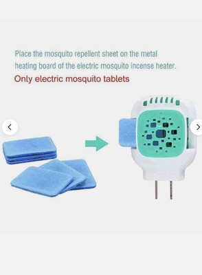 20x Mosquito Repellent Plug-In Mat Refills | Insect Killer Tablets UK ...