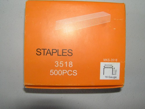 Qty 7000 MKS-3518 staples 34.8MM-18MM Carton Staples | eBay
