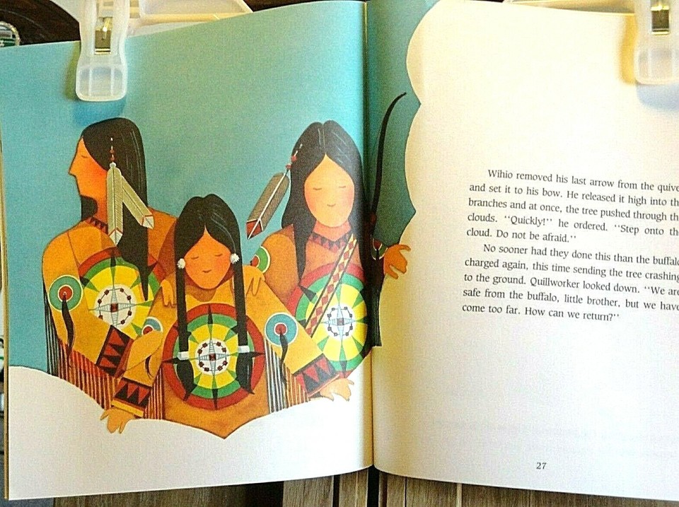 NEW! Quillworker - A Cheyenne Legend Book -Native American Indian ...