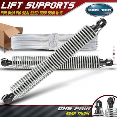 2x Rear Trunk Lid Return Spring Kit Struts for BMW F10 528i 535d 535i ...