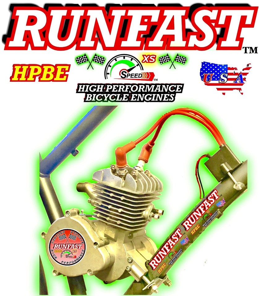 Motorized 66cc 80cc Engine & Retro Cruiser Bicycle - Motor Bike Kit Diy ...