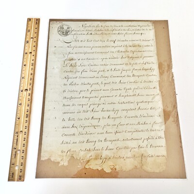 American - Antique Documents 1800S