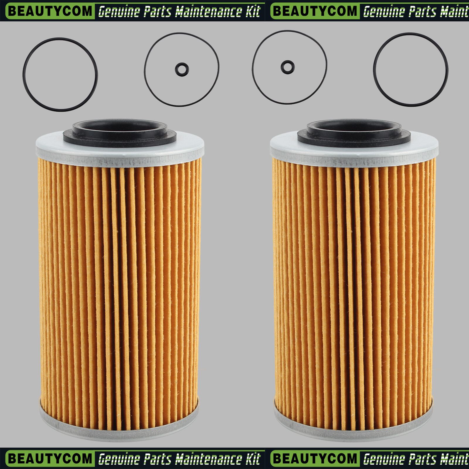 2 Oil Filter w/ O-Rings for Sea-Doo GTX 4-TEC GTX 155 GTX 215 GTX 260 ...
