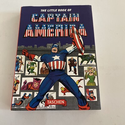 Marvel Comics Little Book Of Captain America TASCHEN | eBay