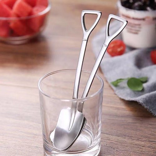 304 Stainless Steel Spade Spoon Retro Kitchen Tableware Watermelon ...