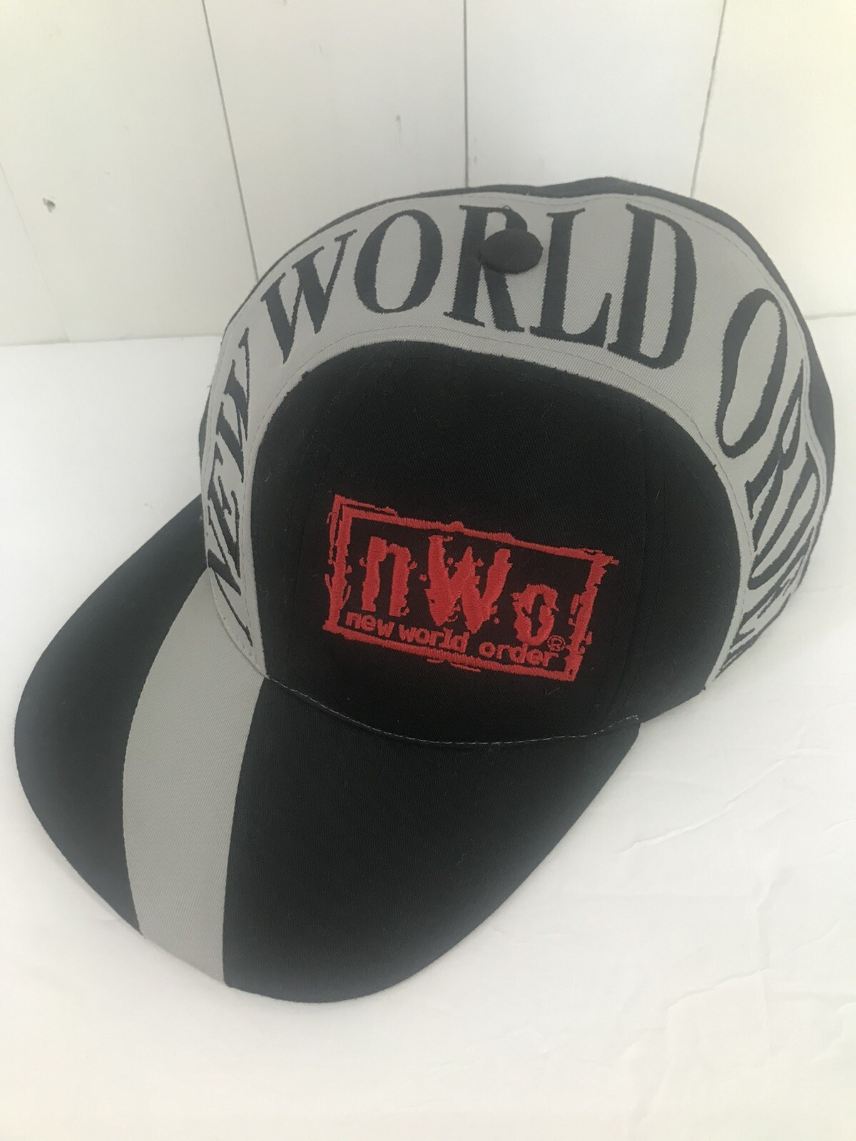 Vintage Kyle Petty NWO Wrestling Snapback Hat 🎩 WCW … - Gem
