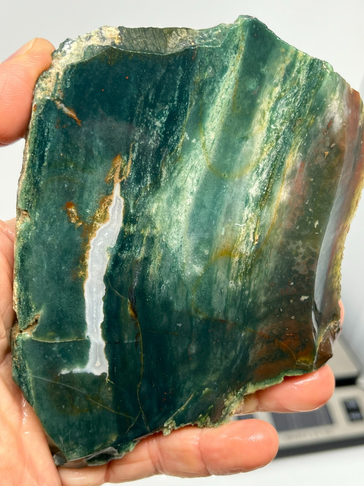 Bloodstone Jasper slab Cabbing Lapidary Carving Chakra Reiki India | eBay
