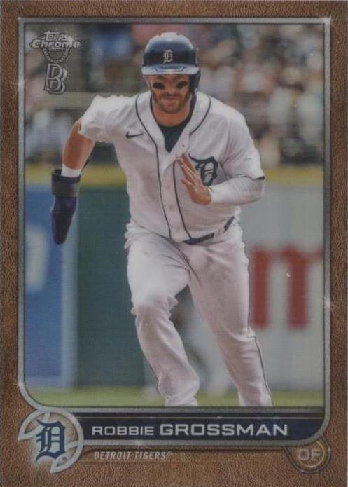 2022 Topps Chrome Ben Baller Edition - Robbie Grossman #169 Orange ...