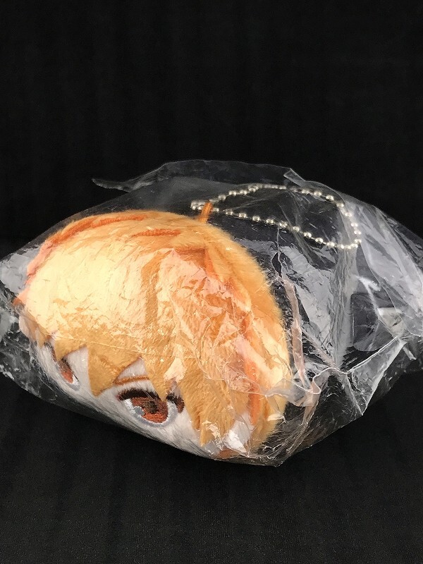 Bleach PoteKoro Mascot Plush Doll Key Chain Ichigo Kurosaki Bankai ver ...