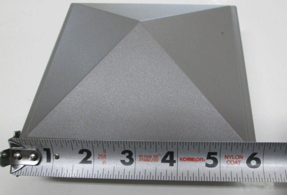 TREX TRANSCEND GRAVEL PATH 4 X 4 PYRAMID POST SLEEVE CAP 4.5 x 4.5 ...