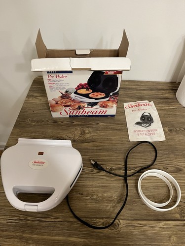 1993 Sunbeam Pie Maker Makes 2 Mini Pies Tested | eBay