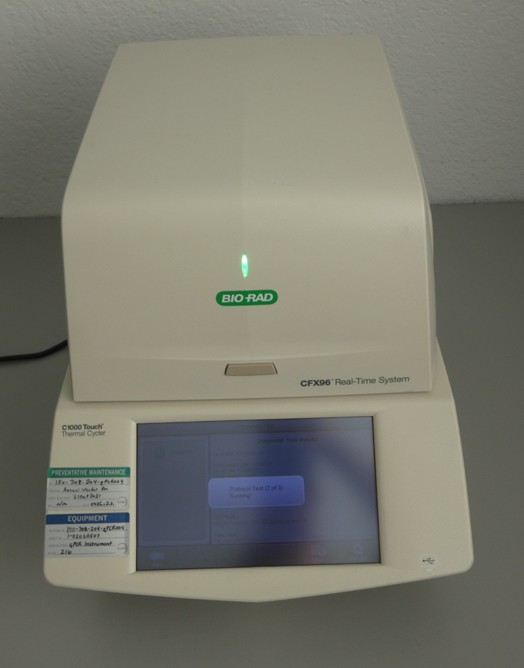 Bio-Rad CFX96 Real-Time PCR Detection System, C1000 Touch Base, Year ...