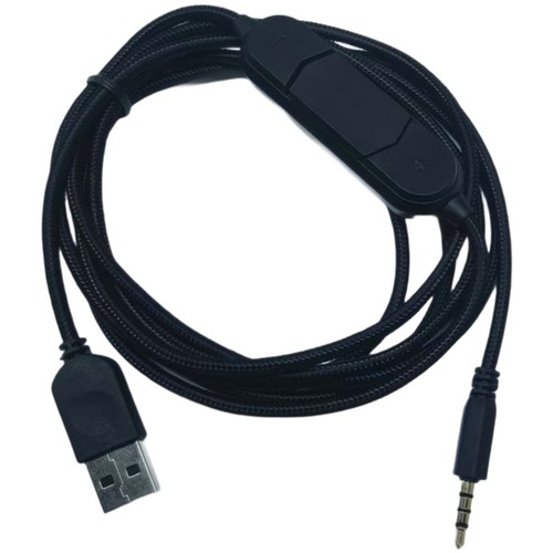 2 Meter USB Headphone Cable for 3 5mm Interface Gaming Headsets in ...