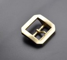 Octagonal Solid Brass Pin Belt Buckle for Men Women Leatherwork craft ...