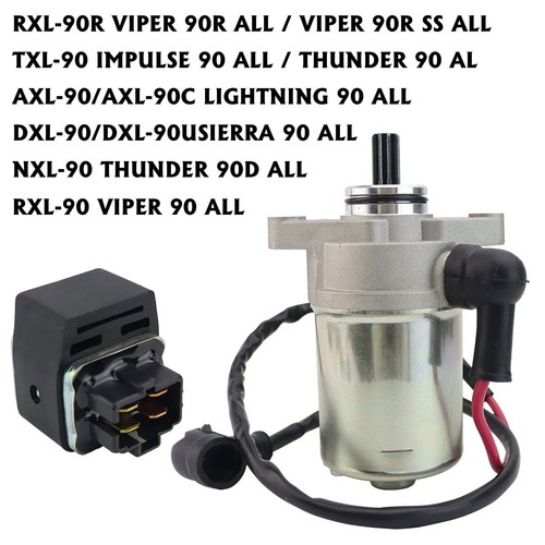 Starter Motor for E-TON RXL-90R Viper 90R SS All 90cc 4-Stroke with ...