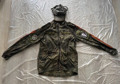 Original Russian Army Soldier Uniform Military Сamo EMR Jacket Patch ...