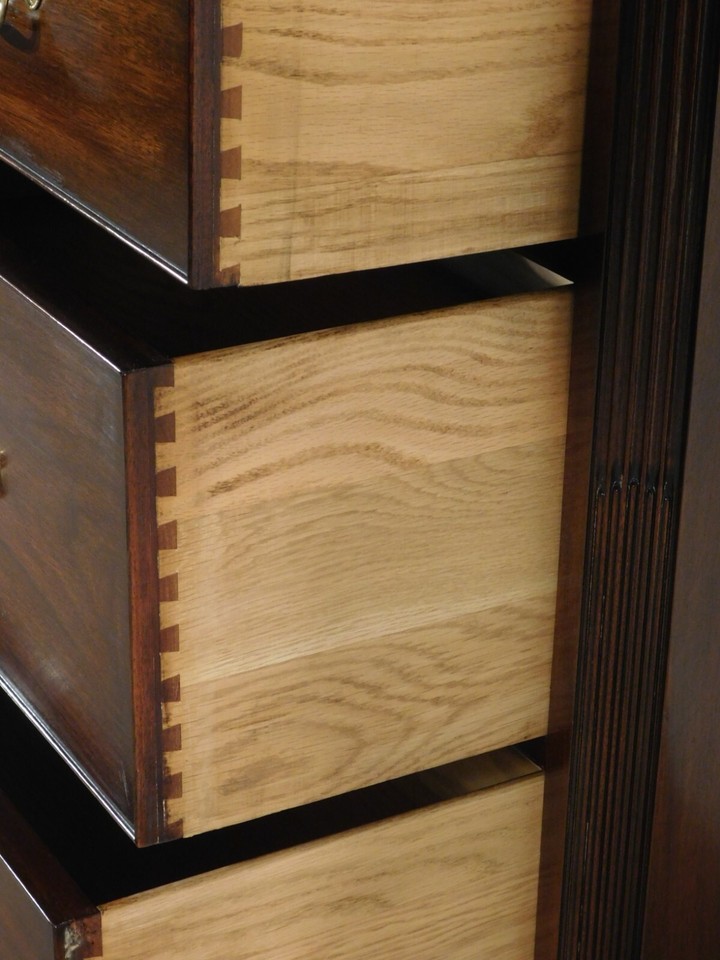 Henkel Harris Mahogany #29 Finish New Market #175 Tall Chest Dresser ...
