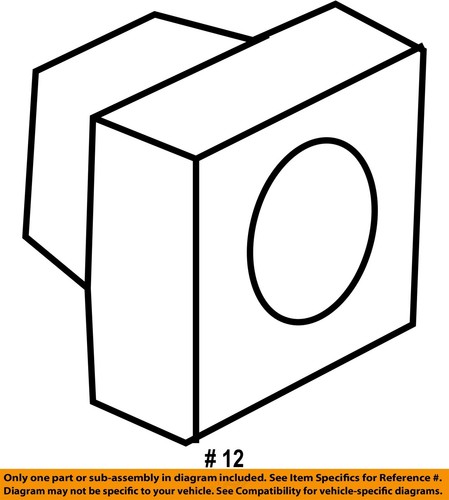 GM OEM 85-23 6000 Front Bumper Bumper Components-License Bracket Nut ...