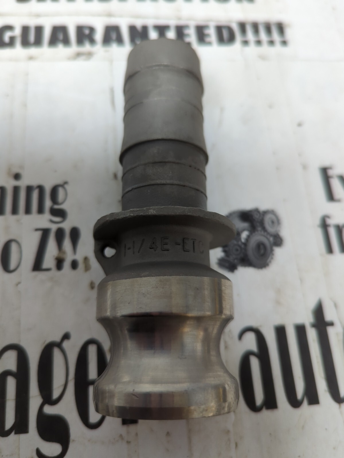 EVER-TITE,1-1/4E-ETC,316SS CAM & GROOVE QUICK CONNECT FITTING NOS | eBay