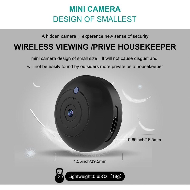 Wireless Cameras for Home Cameras Motion Detection Indoor for Home ...