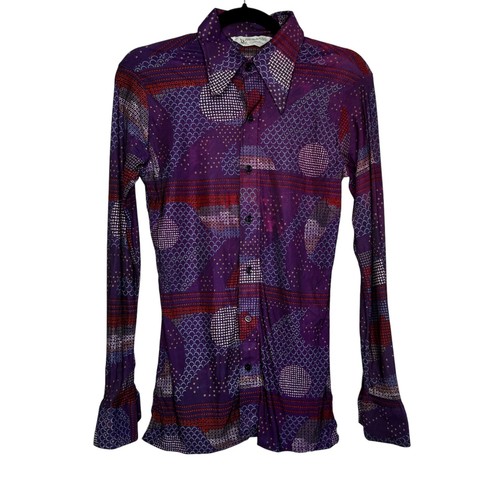 Vintage 70’s Armando Button Up Shirt Size M | eBay