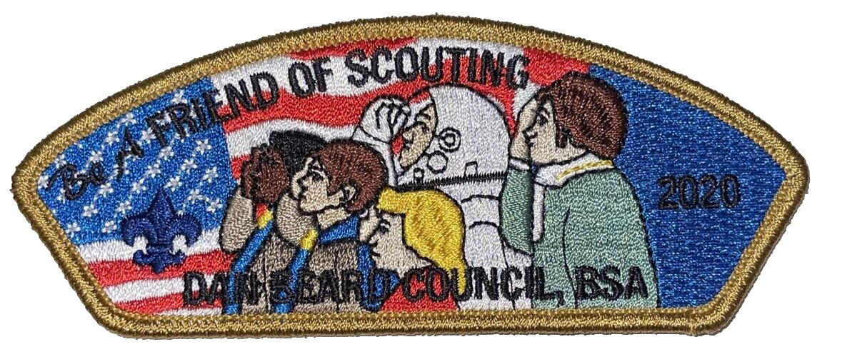 Boy Scout Dan Beard Council 2020 Tan Border FOS CSP | eBay