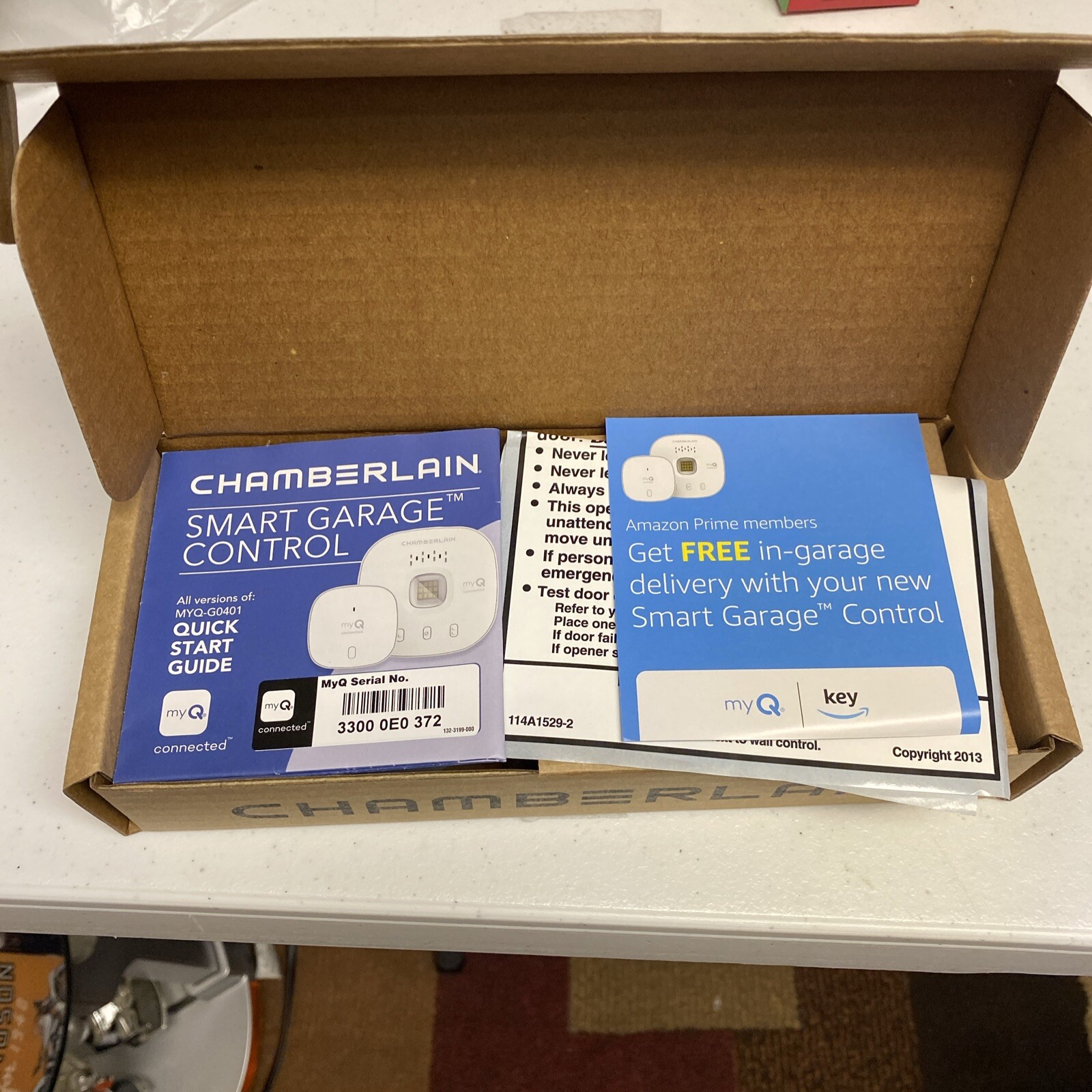 Chamberlain MyQ Wireless Smart Garage Hub and Controller - MYQ-G0401-ES ...