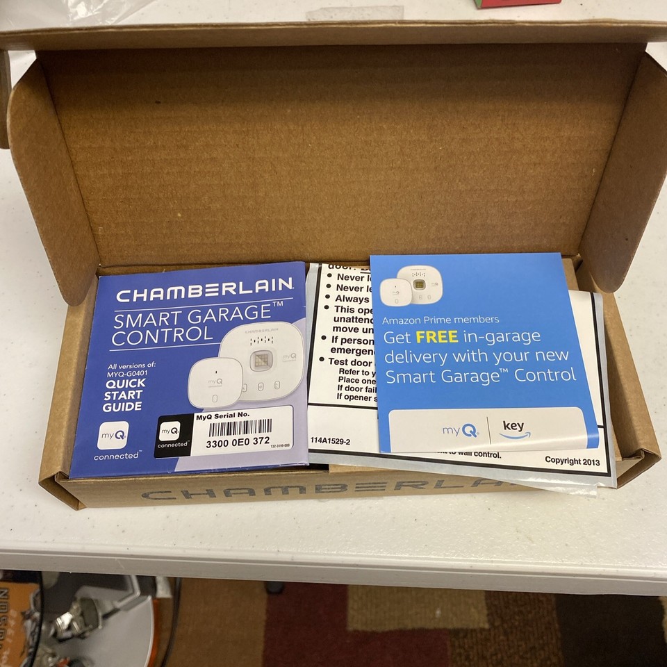 Chamberlain MyQ Wireless Smart Garage Hub and Controller - MYQ-G0401-ES ...