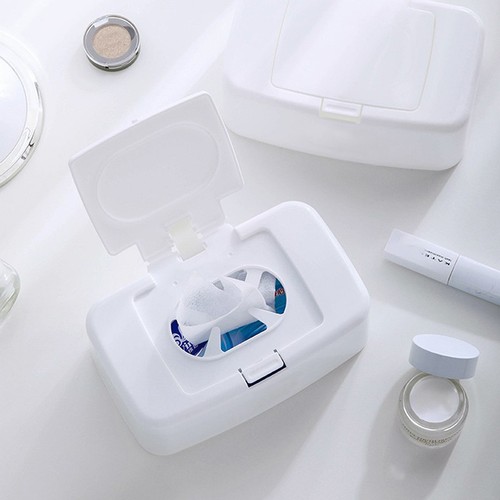 Wet Tissue Box Wipe Dispenser Portable Wipes Napkin Storage Box Holder ...