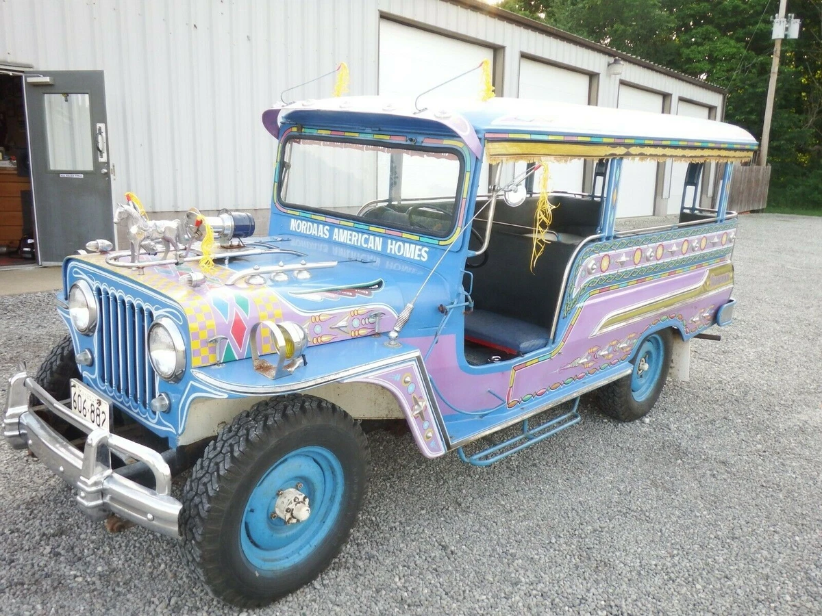 A Super-Rare Jeepney from the Philippines Turns Up in Ohio