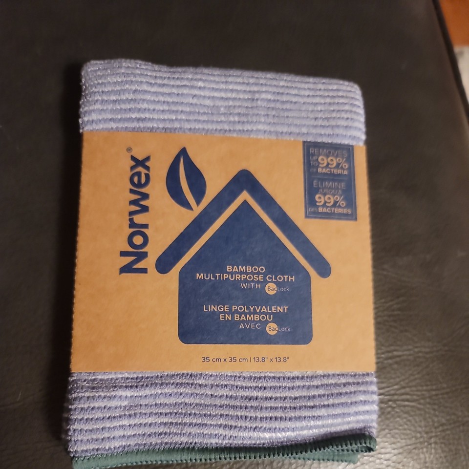 Norwex Banboo Multipurpose Cloth With BacLock | eBay